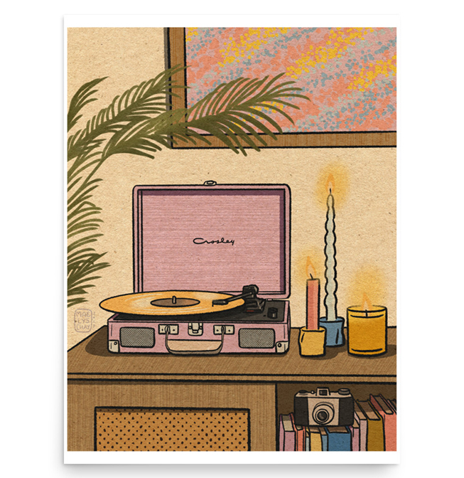 Ready to Chill Giclée Print - Maëlys Chay Illustration